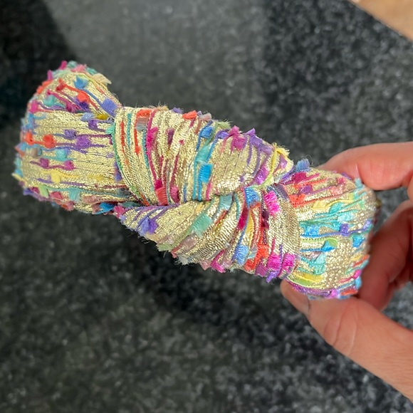 Lele Sadoughi | Accessories | Gold Confetti Lele Sadoughi Headband ...